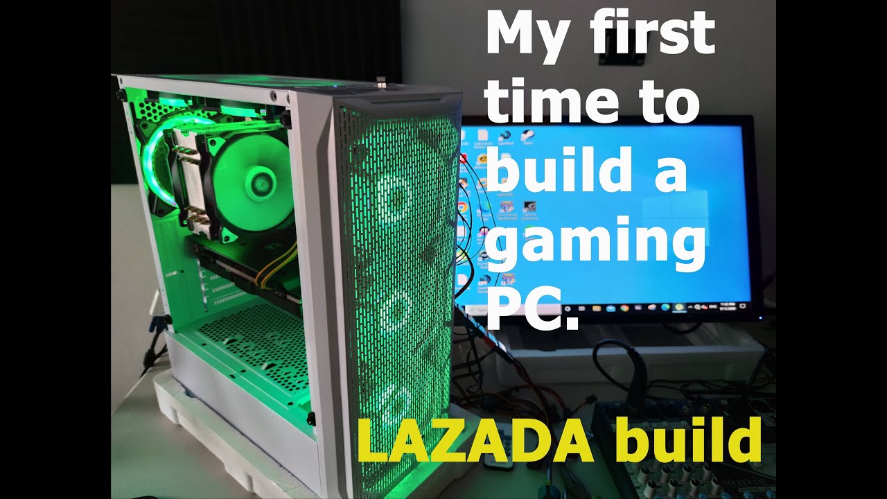 Building my cheap gaming PC from Lazada - YouTube