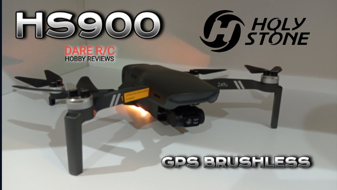 holy stone hs900 gps brushless camera drone unbox and test#drone#rc# ...