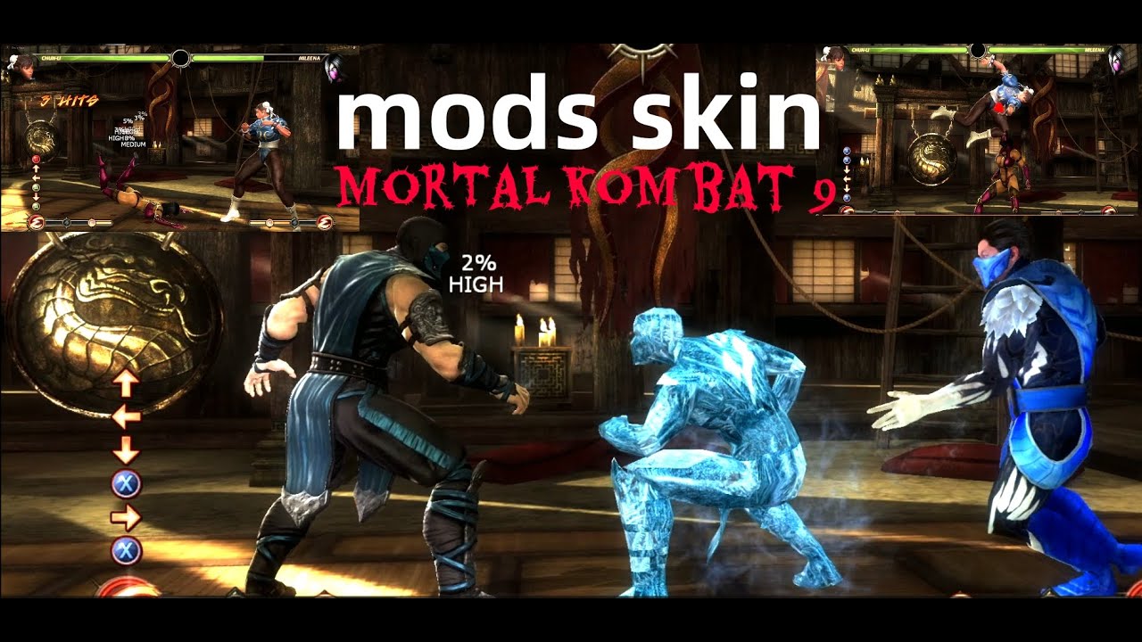hướng dẫn mods skin xịn-mortal kombat 9 - YouTube