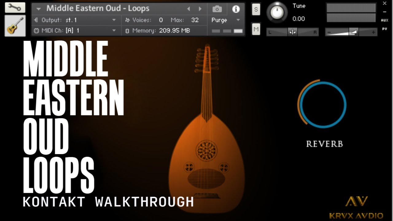WALKTHROUGH | Middle Eastern Oud Loop Phrases | Sample Pack & Kontakt ...