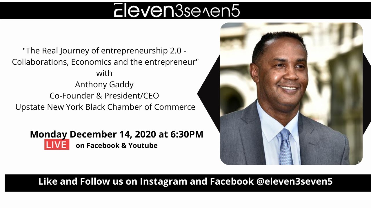 The Journey of an Entrepreneur 2.0 - With Anthony Gaddy - YouTube