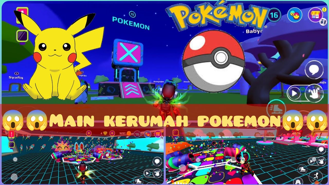 BERKUNJUNG KE RUMAH POKEMON - YouTube
