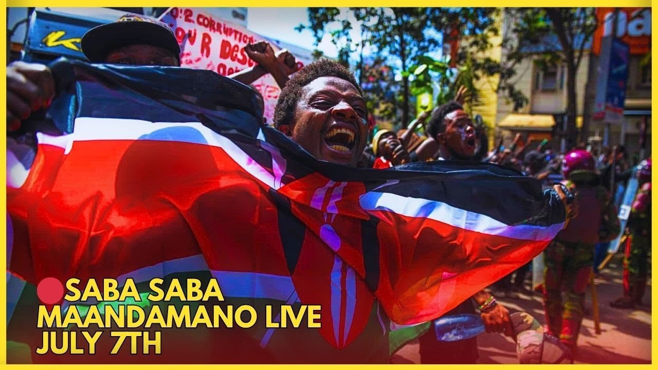 SABA SABA MAANDAMANO LIVE NOW | CAPTAIN NYOTA TV - YouTube