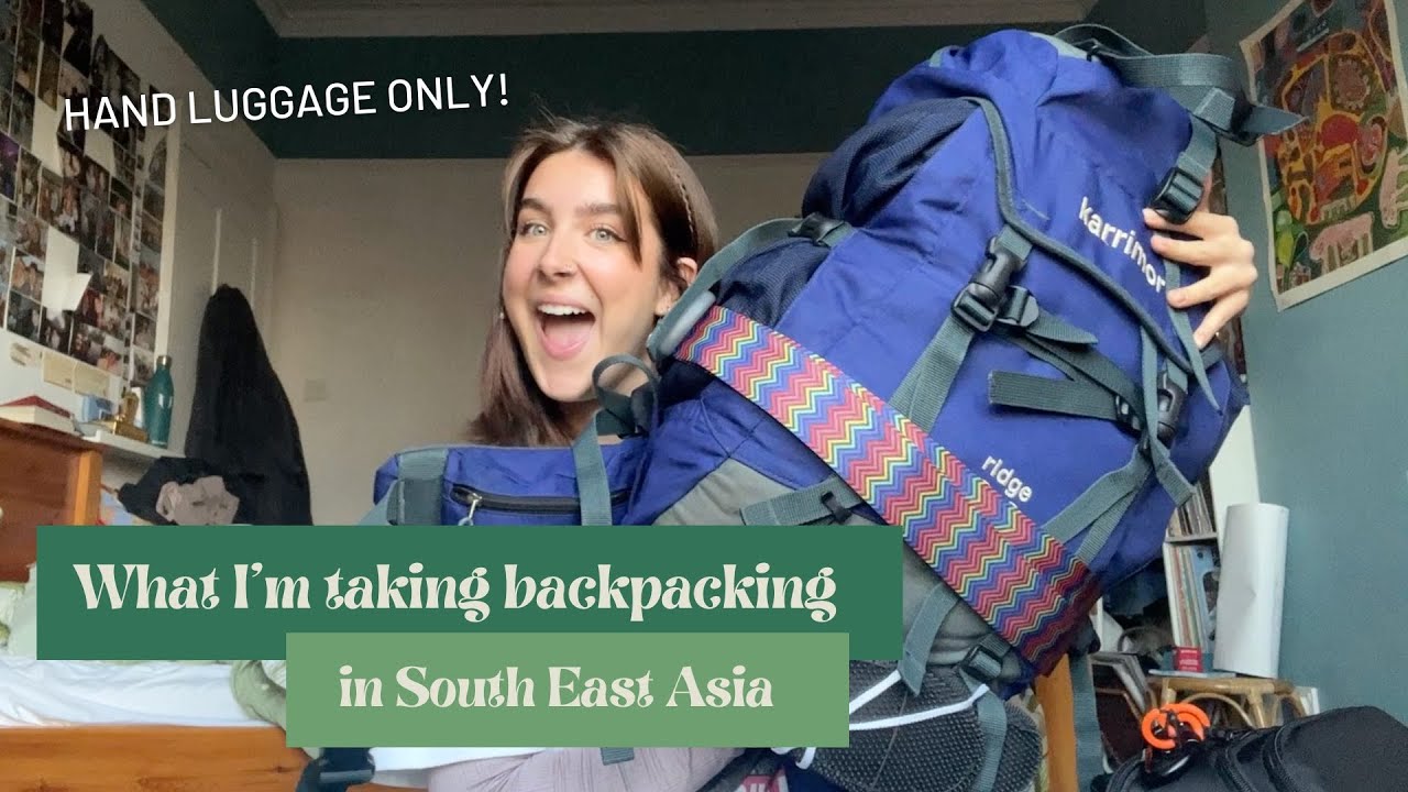 4 months in South East Asia with only 2 carry-on bags! ️ Packing LIGHT ...