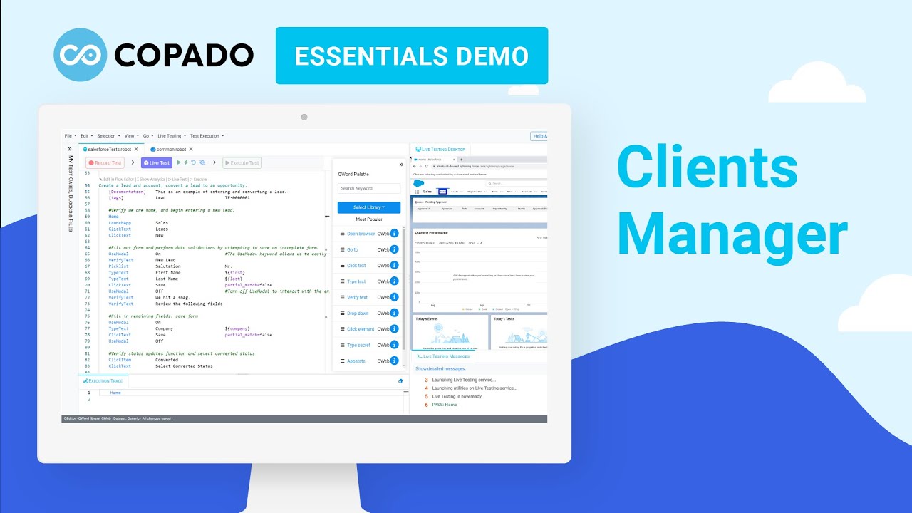 Copado Demo: Copado Essentials Clients Manager - YouTube
