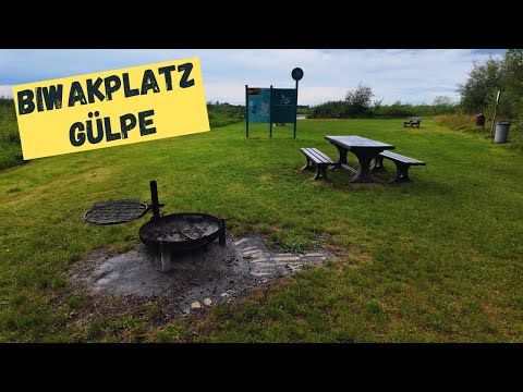 Biwakplatz Gülpe - ein kurzer Rundgang am dunkelsten Ort Deutschlands