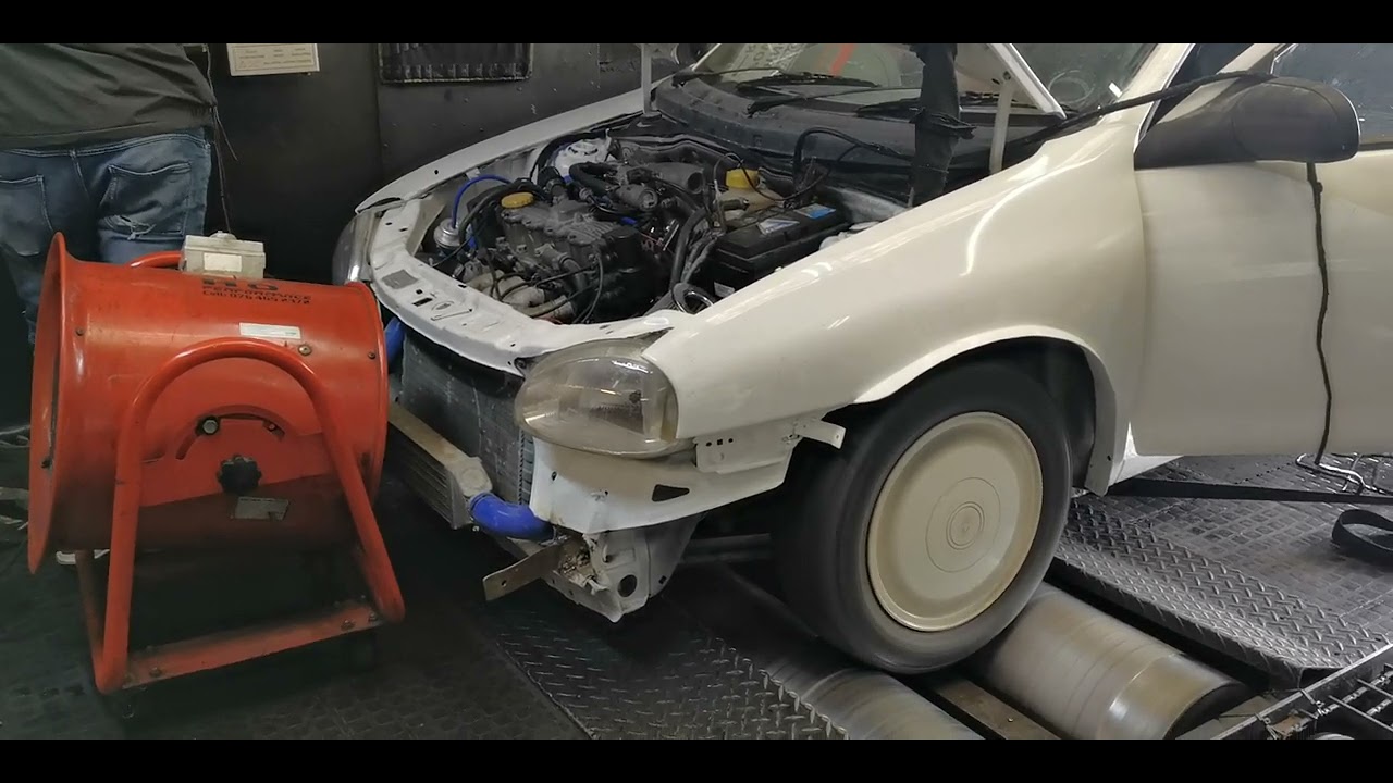 opel corsa 2l 8v turbo in for tuning - YouTube