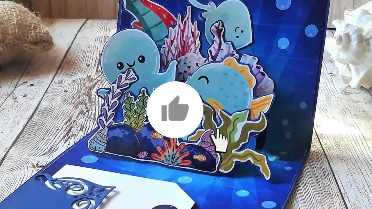 Como fazer um cartão pop up em minutos | Passo a passo - YouTube