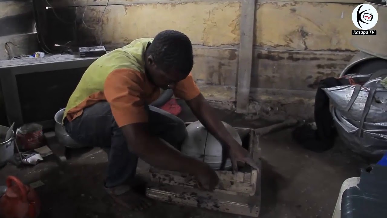 PRIMITIVE METHOD OF MAKING METAL/ALUMINIUM POT (DADESEN) FROM METAL ...