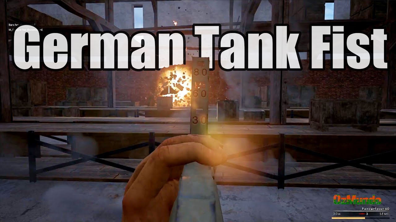 German Tank Fist - Post Scriptum - YouTube