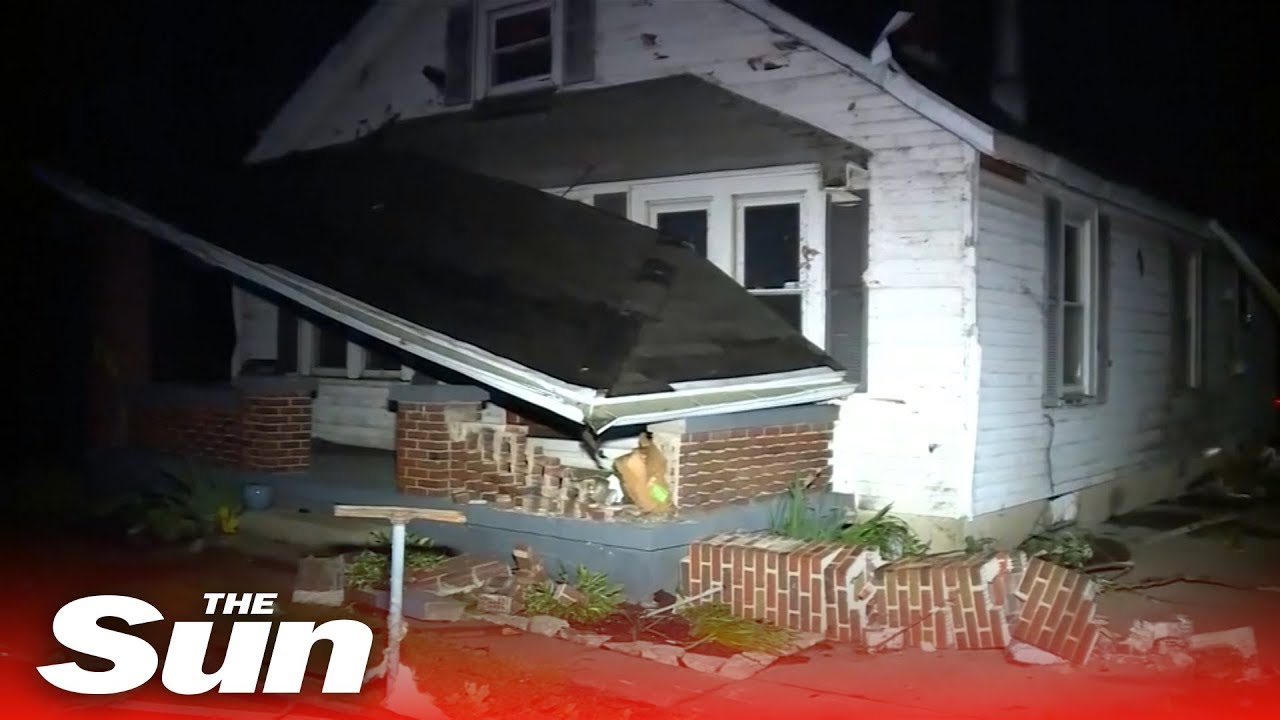 "Our house is gone" Tornado wrecks Dayton, Ohio - YouTube