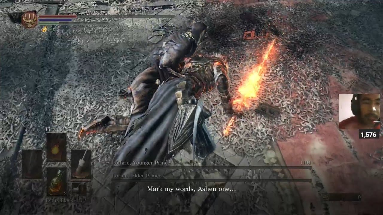 Lothric and Lorian. Dark souls 3 first play through - YouTube