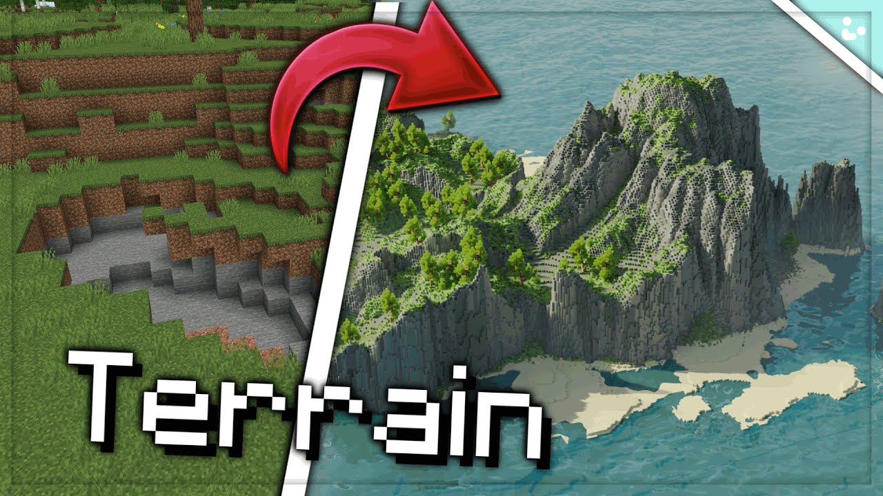 How To Edit Vanilla Terrain In Minecraft - YouTube
