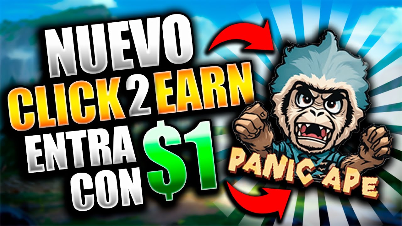 NUEVO JUEGO NFT MINERO 🤑 DE BAJA INVERSIÓN 🔥 PANIC APE - YouTube