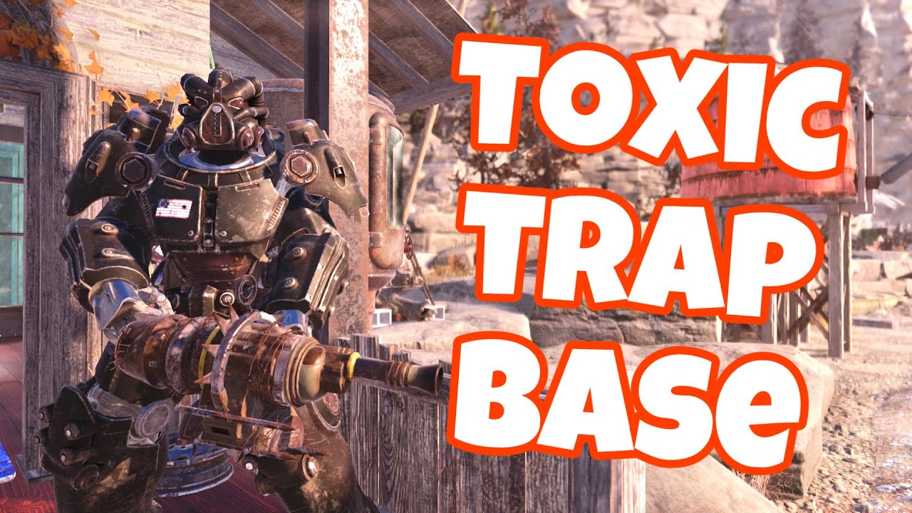 Fallouts most TOXIC trap base (fallout pvp and funny trolling moments ...