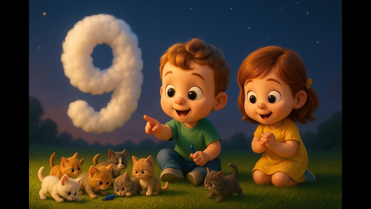 123 Counting ll Number song 1-10 for children ll Counting numbers ...