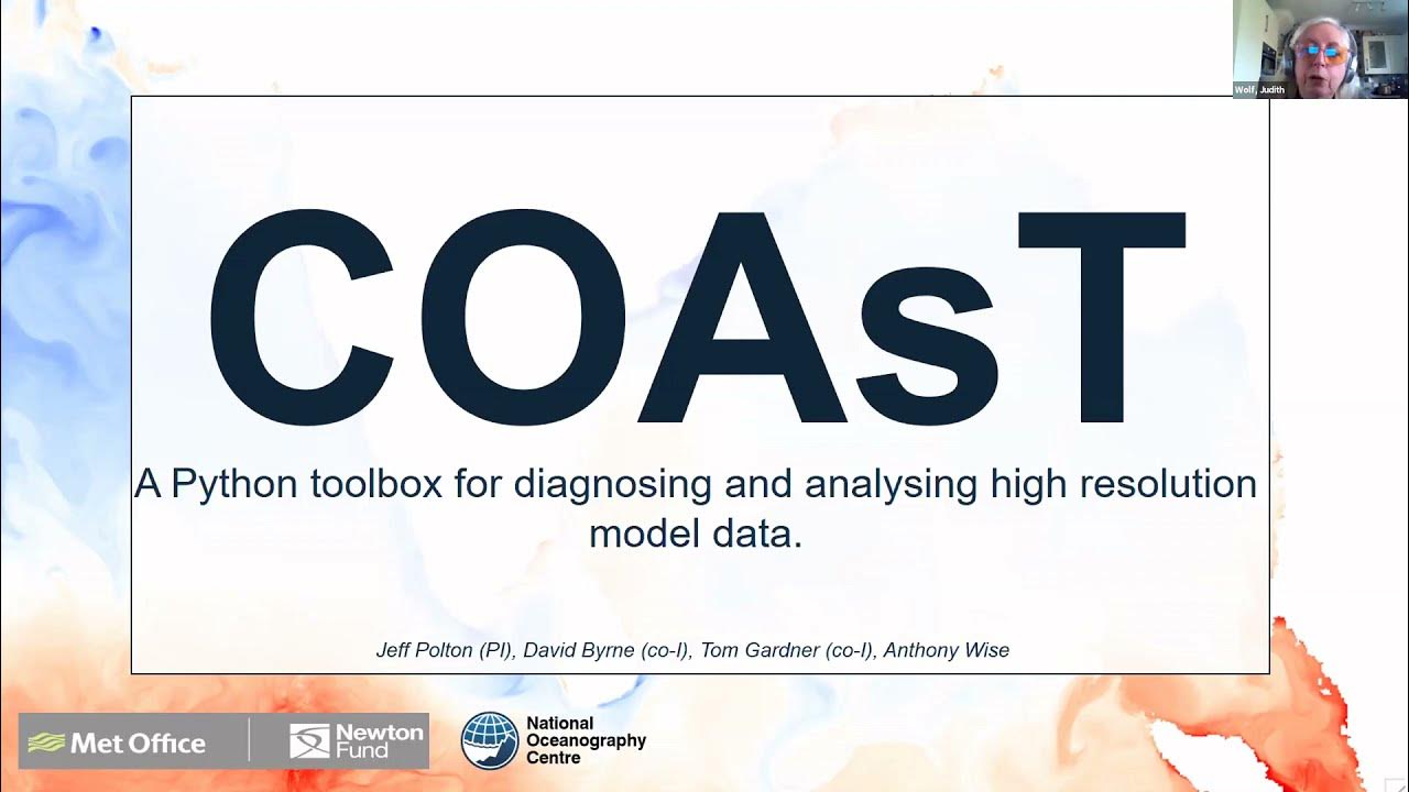 Virtual Workshop 2021: Session 8 Part 2 COAsT Python toolbox - YouTube