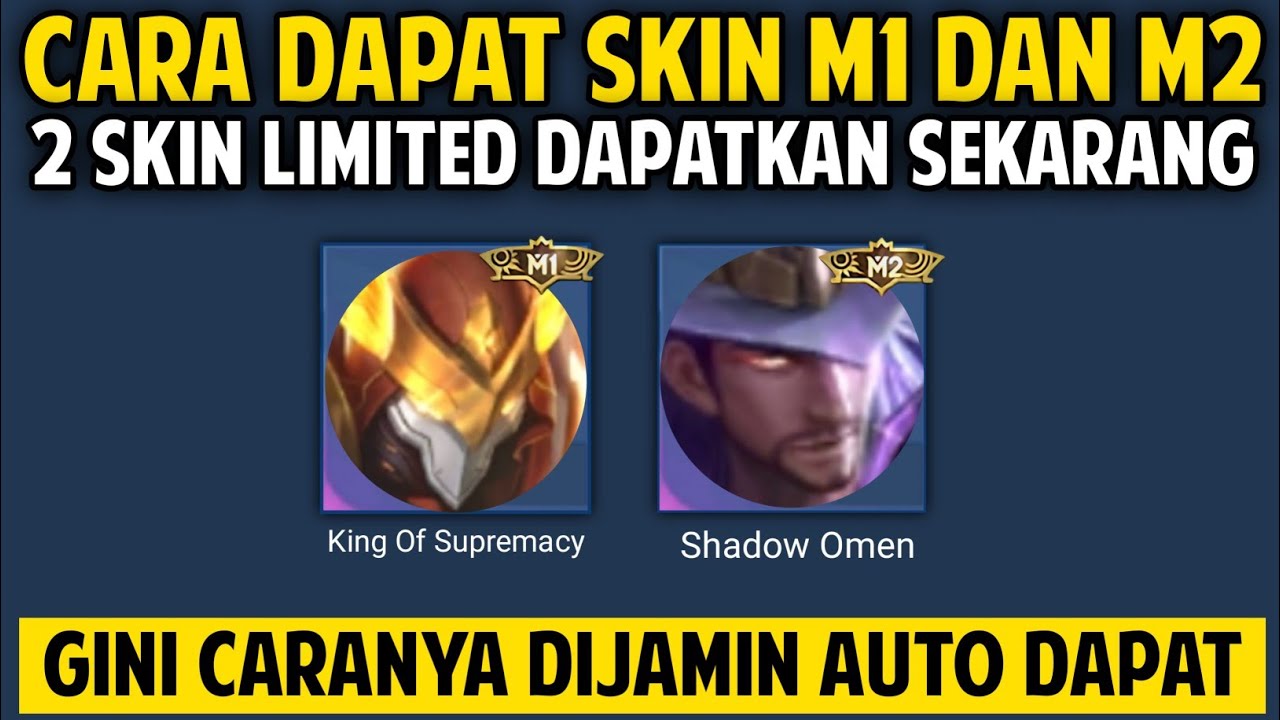 CARA DAPAT SKIN ALDOUS M1 DAN CLINT M2 EVENT M4 SHOP MOBILE LEGENDS ...