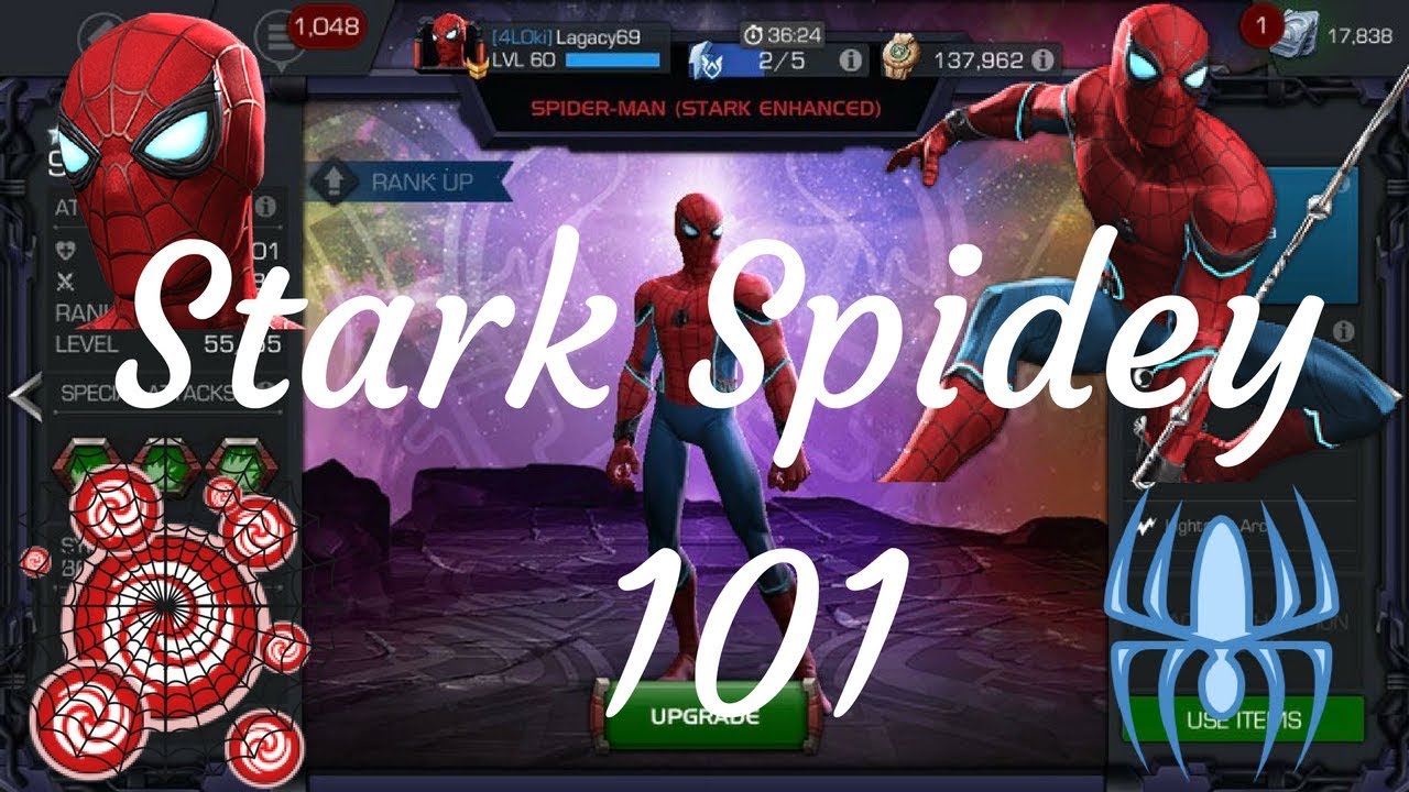 Spider-Man (Stark Enhanced) 101 - Marvel Contest Of Champions - YouTube