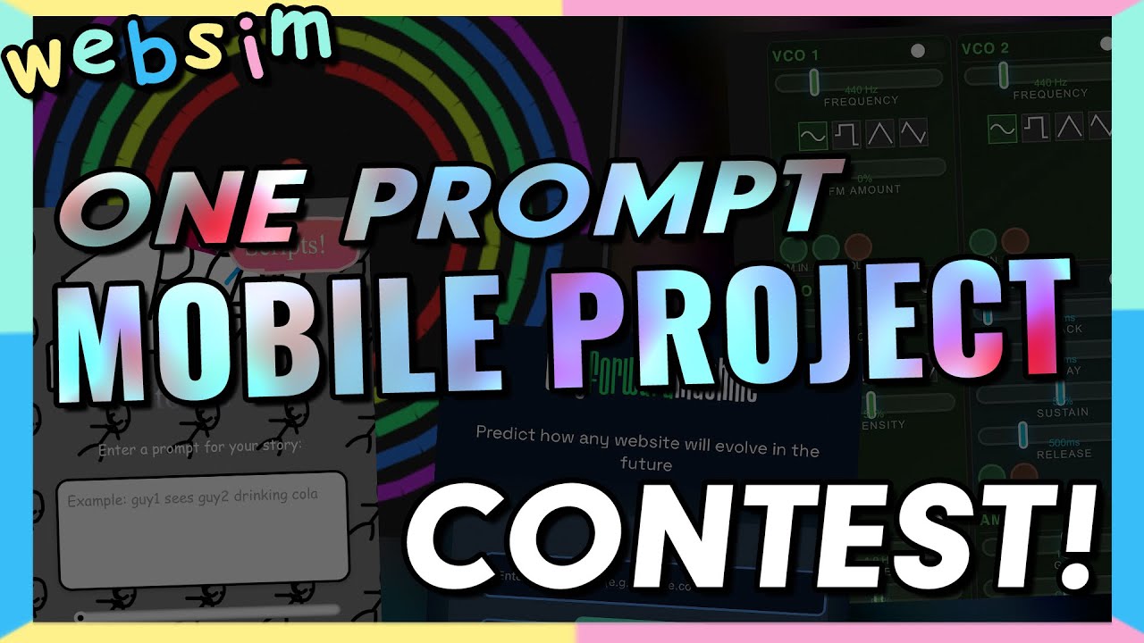 Websim One Prompt Mobile Contest! - YouTube