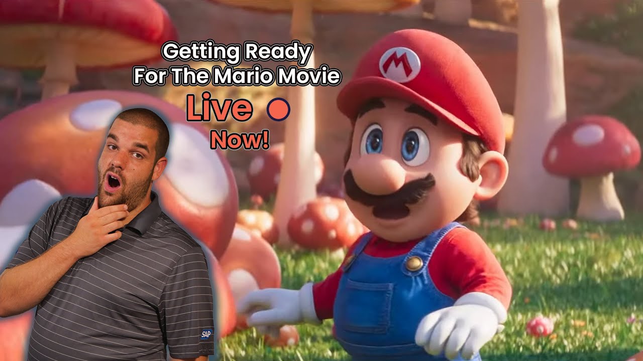 LIVE NOW: Getting Ready For The Mario Movie - YouTube