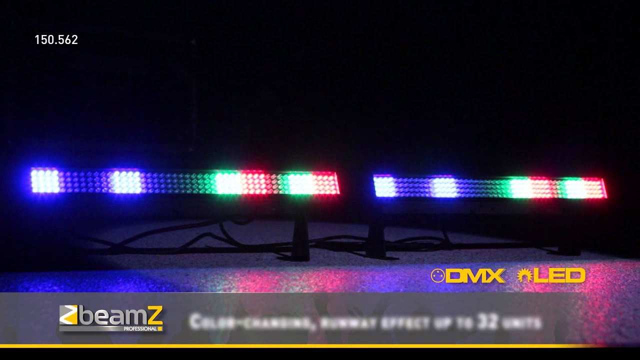 BeamZ LCB-192 4-Channel Color Line 192 RGB LEDs 0,5m DMX 150.562 BeamZ ...