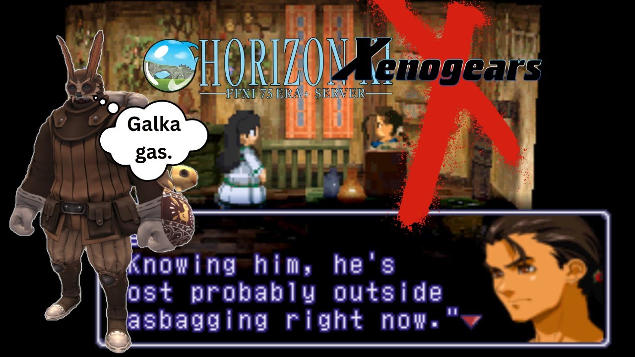 Final Fantasy Horizon XI - Galkan FRIDAY Xenogears, Eco War, MNK OR SAM ...