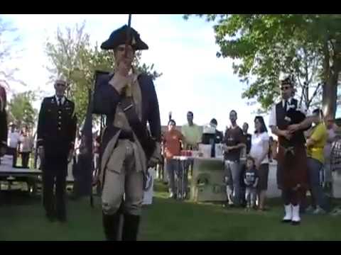 George Washington Opening Tea Party Ceremonies - YouTube