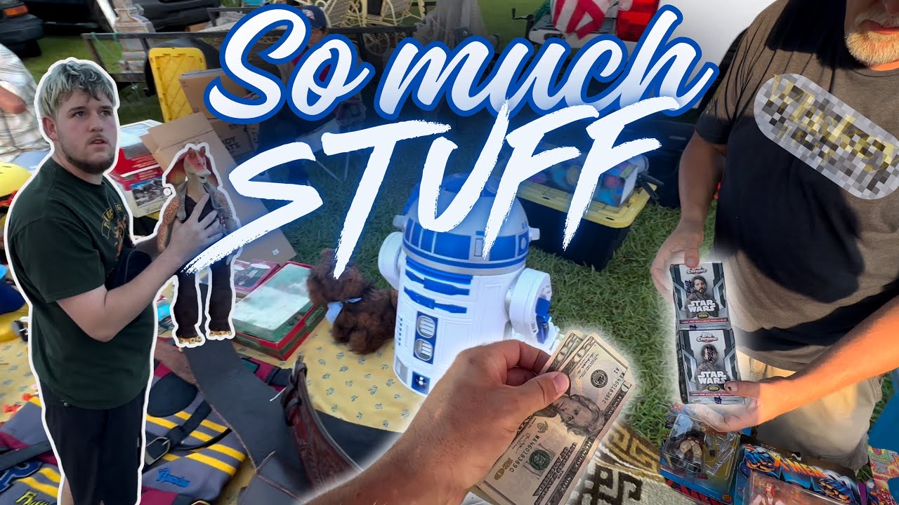 Let’s s buy some stuff, Webster Swap Meet. - YouTube