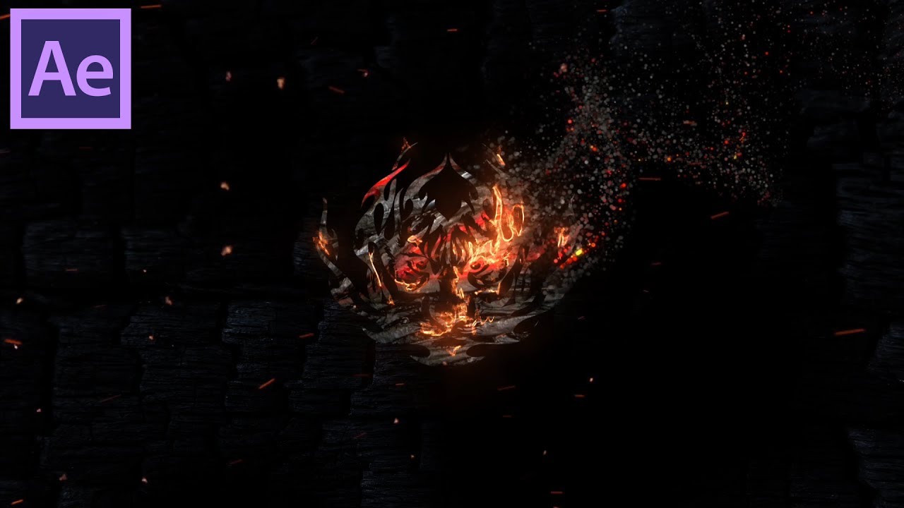 After Effects Tutorial | Particles & Saber Flame Logo Effects - YouTube