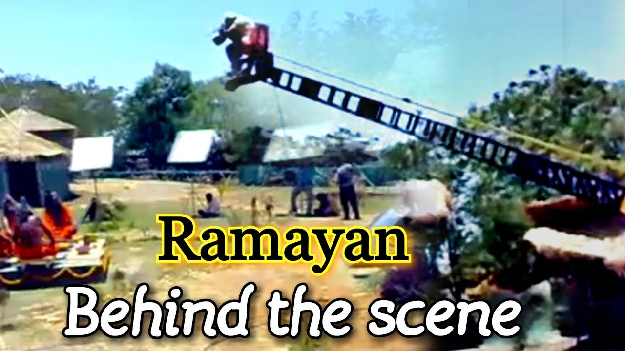 Behind the scene of Ramayan #ramayan - YouTube