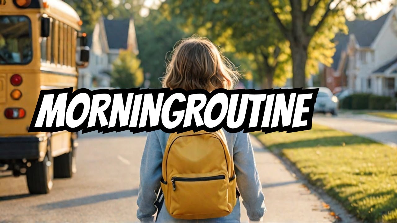 Morning Routine for School Run (Walking Edition) - YouTube
