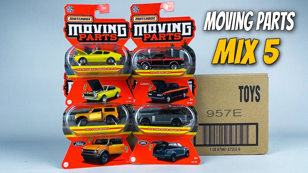 UNBOXING 2022 Matchbox Moving Parts - Mix 5! - YouTube