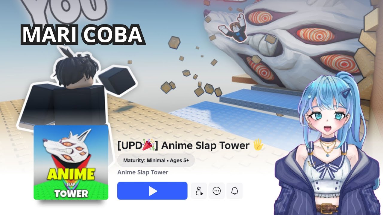 ANIME SLAP TOWER | Roblox - YouTube