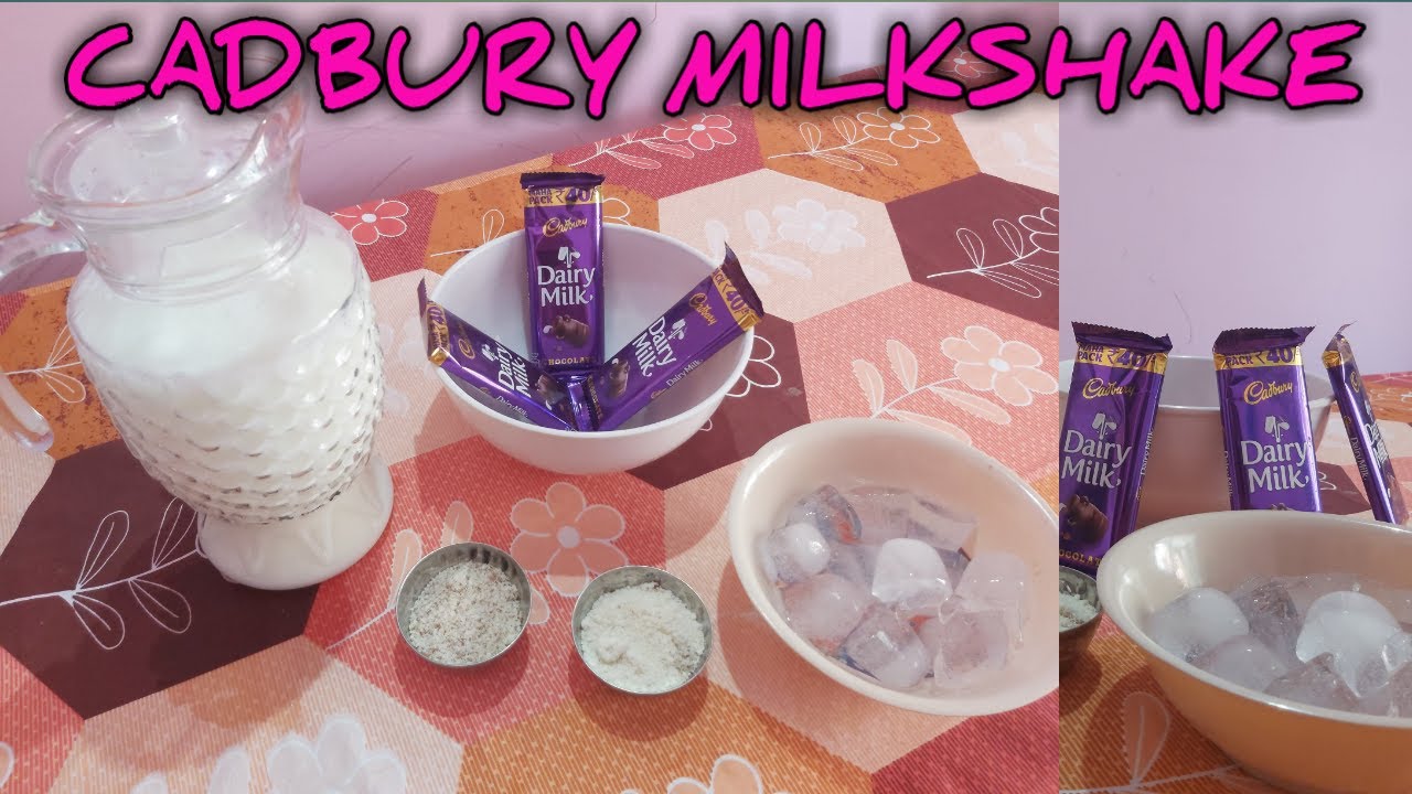 Cadbury Milkshake Recipe😱😋/Chocolate Milk Shake/FOOD EXPLORER - YouTube