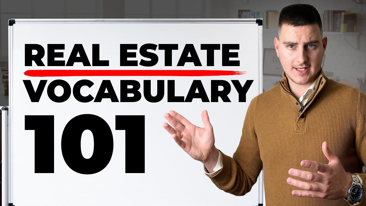 Basic Real Estate Investing Terms You Should Know - YouTube