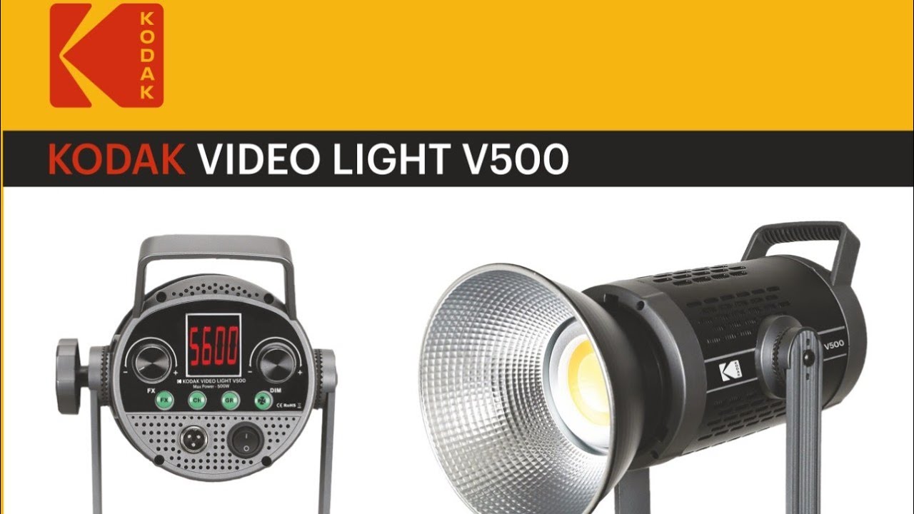 Best 500watt KODAK Video Light (Bi-Colour) Complete Review - YouTube