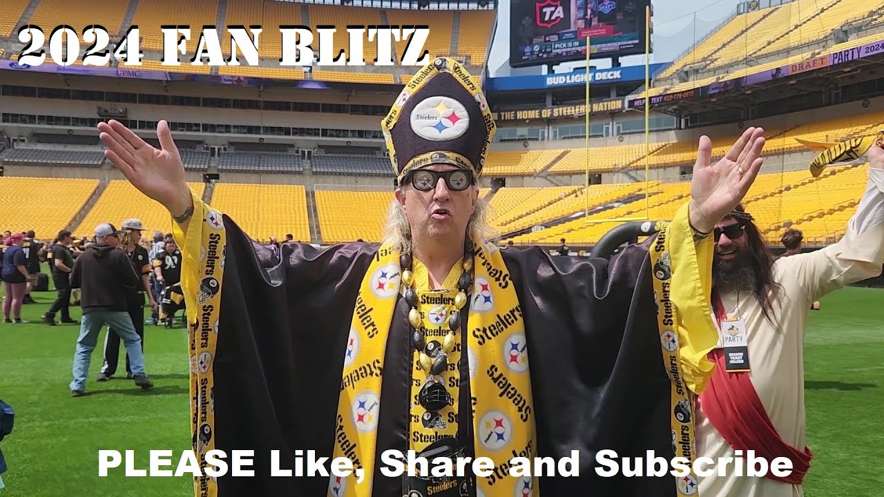The 2024 Fan Blitz with the Pittsburgh Super Fans - YouTube