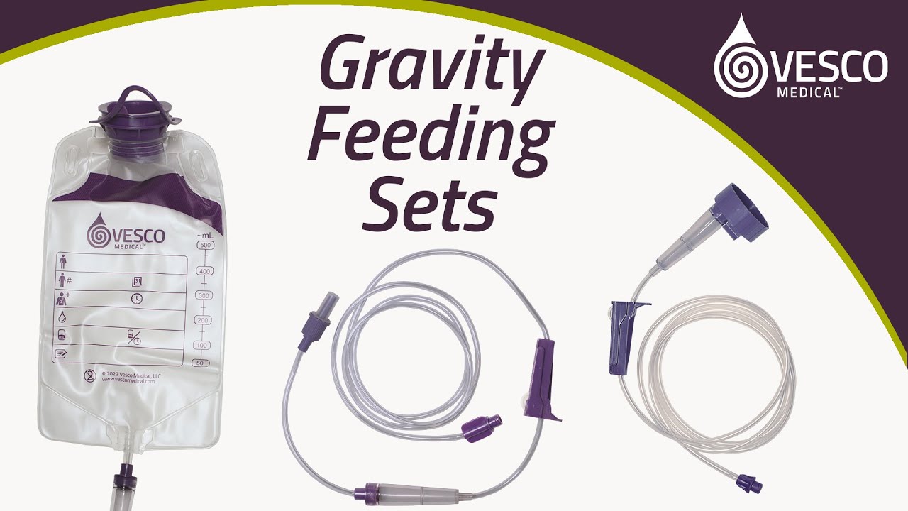 ENFit Gravity Feeding Set - Instructions for Use - YouTube