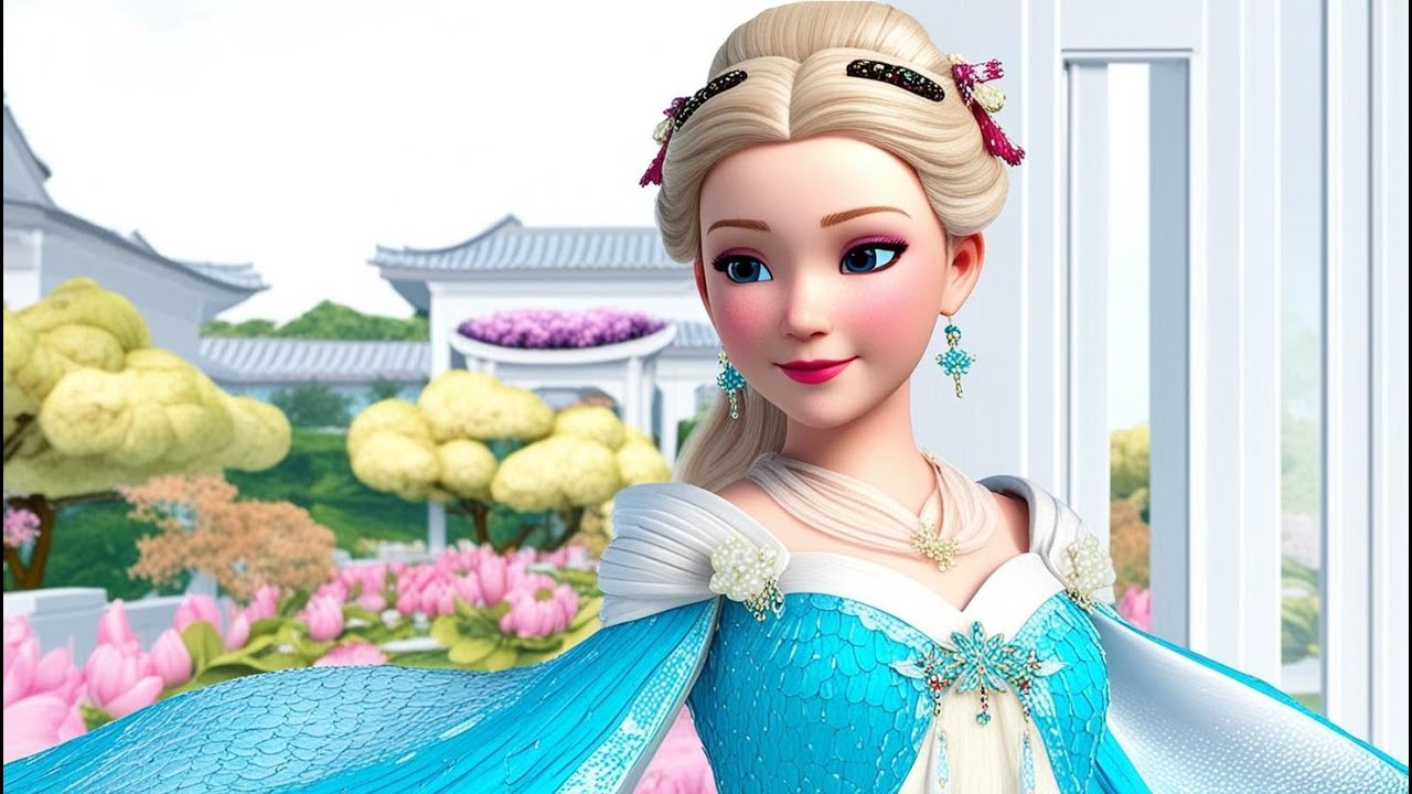 FROZEN: Princess Elsa and the Mirror of Frost - YouTube