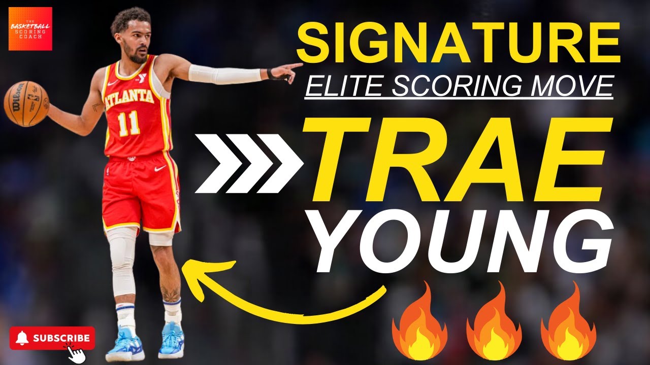 Trae Young: Signature Step Back (Basketball Scoring) - YouTube