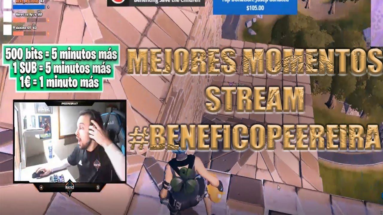 MEJORES MOMENTOS STREAM BENEFICO - YouTube