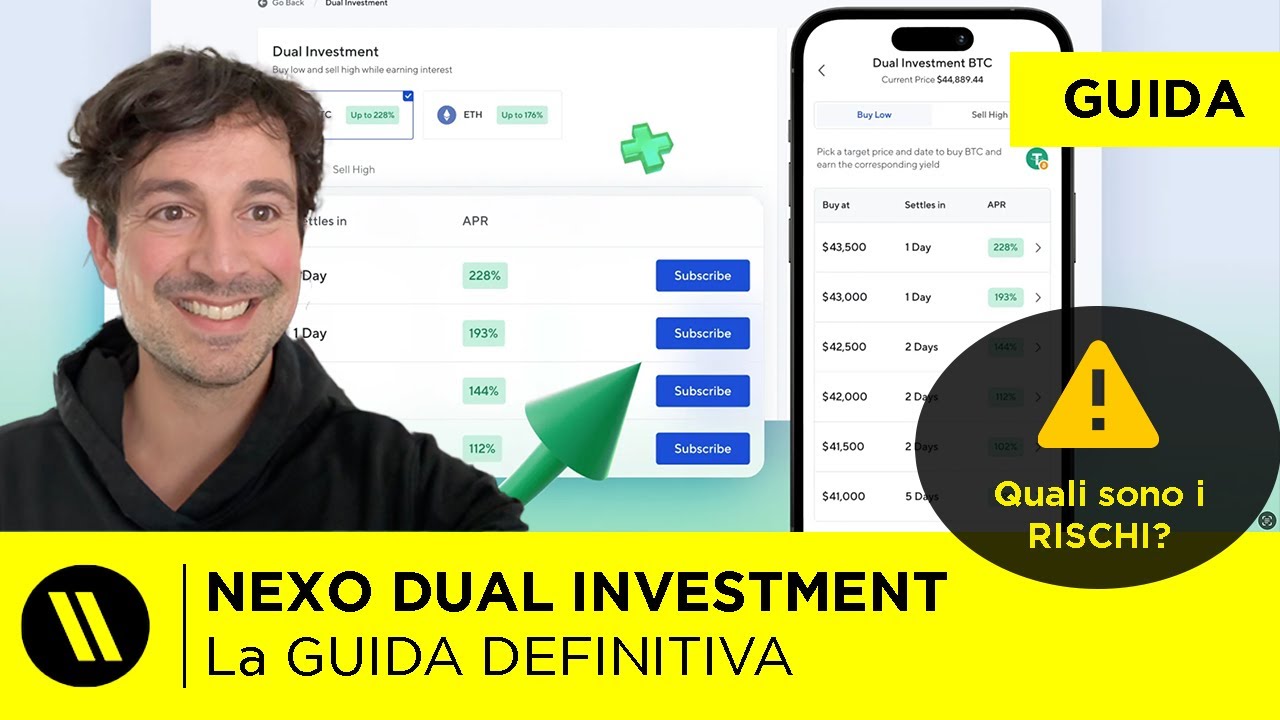 NEXO DUAL INVESTMENT: LA GUIDA DEFINITIVA | Come funziona, quanto si ...