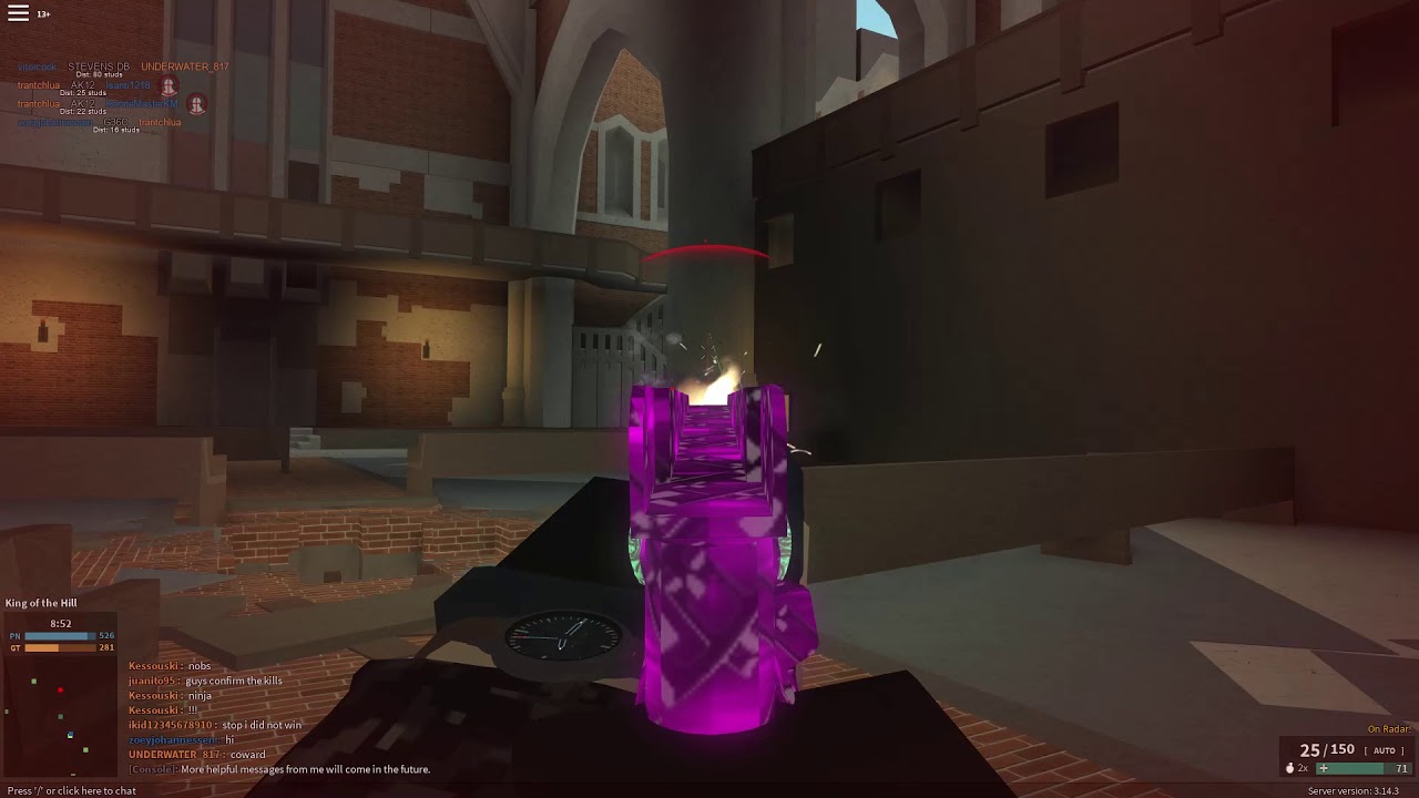 M231 Run on Ruins - Roblox Phantom Forces - YouTube