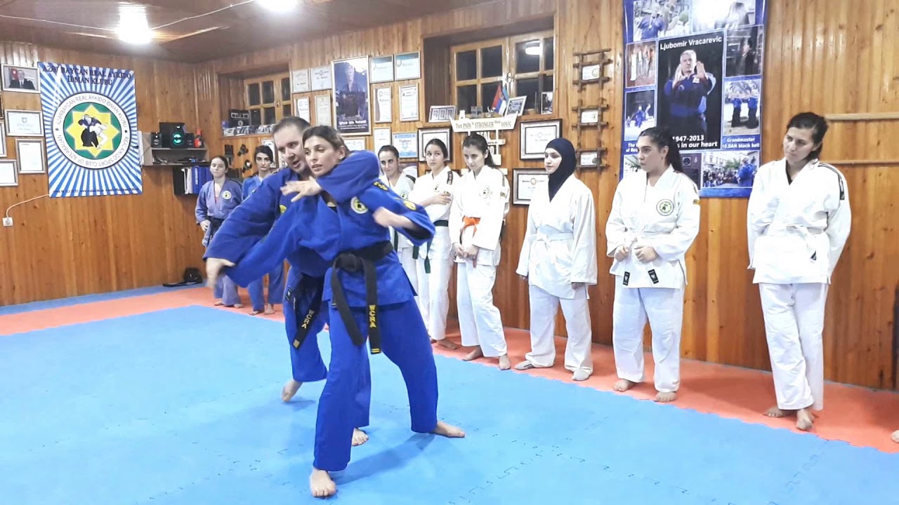 REAL AIKIDO - GIRLS (Training part 2) 🥋🇦🇿 - YouTube