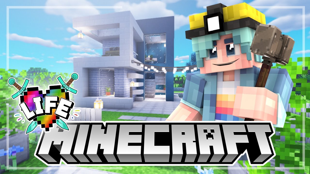 2 Heart CLUBHOUSE & MAGIC CARPET AUCTION! - Minecraft X Life SMP - Ep.5 ...