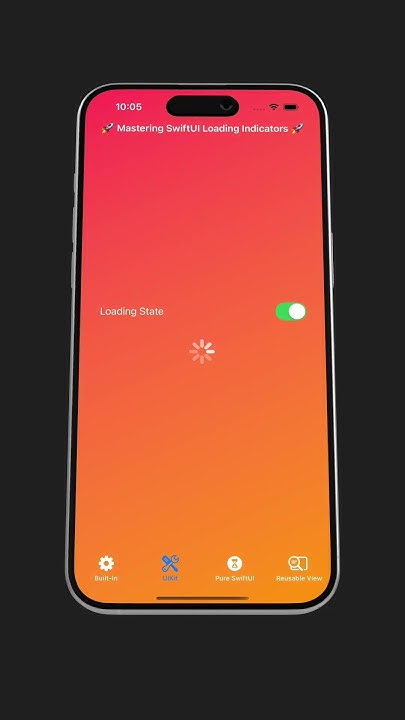 Mastering SwiftUI Loading Indicators 🚀 Eye Catching Progress Bars, Spinners & More! 🎨 - YouTube