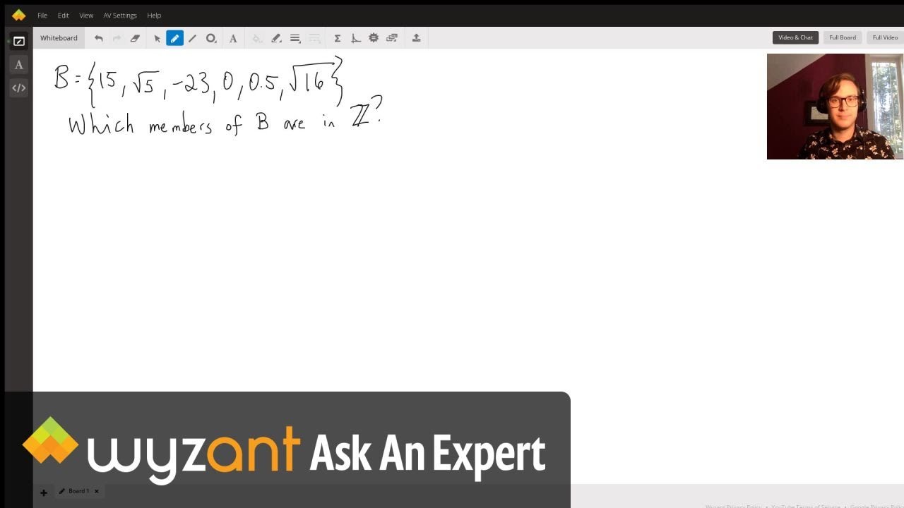 which-members-of-the-set-b-15-sqrt-5-23-0-0-5-sqrt-16-are