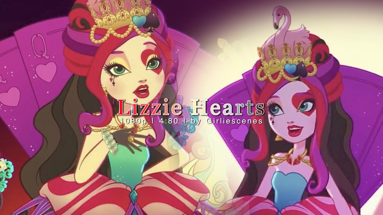 Lizzie hearts scene pack | ever after high scene pack - YouTube