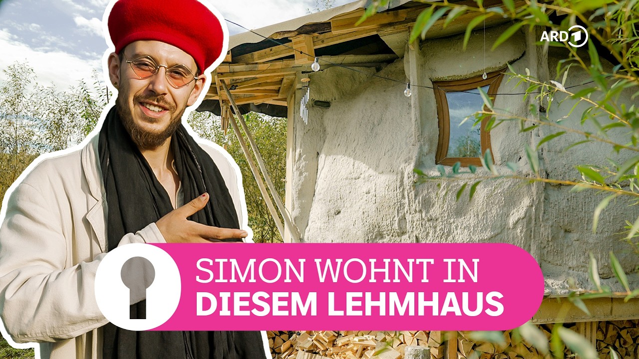 Ein Tiny House aus Lehm: Simon baut sich ein experimentelles Haus | ARD ...